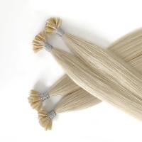 China Double Drawn Italian Prebonded Human Hair Extensions I Tip U Tip Professional Grade for sale
