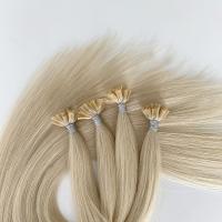 China Double Drawn Italian Prebonded Human Hair Extensions I Tip U Tip Professional Grade for sale