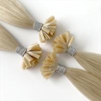 China 100% Remy Human Hair Italian Keratin Pre Bonded U Tip Hair Extensions 12-26 Inch 0.7g Strand for sale