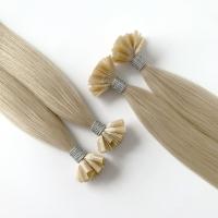 China 100% Remy Human Hair Italian Keratin Pre Bonded U Tip Hair Extensions 12-26 Inch 0.7g Strand for sale