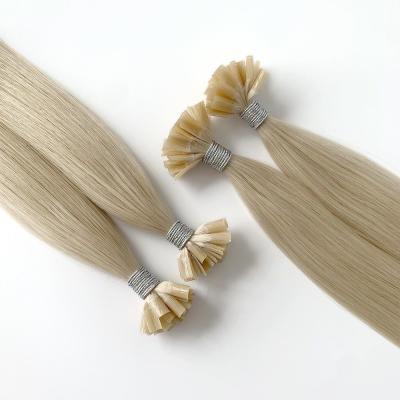 China Russian Keratin U Tip Human Hair Extensions Raw Virgin Double Drawn Remy 12-26 Inch for sale