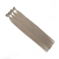 China Italian Keratin Glue Bond U Tip Human Hair Extensions Double Drawn Remy Brazilian 12-26 Inch for sale