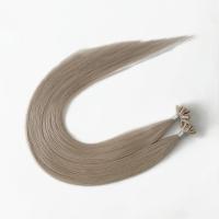 China Italian Keratin Glue Bond U Tip Human Hair Extensions Double Drawn Remy Brazilian 12-26 Inch for sale