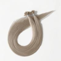 China Italian Keratin Glue Bond U Tip Human Hair Extensions Double Drawn Remy Brazilian 12-26 Inch for sale