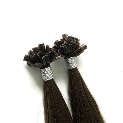 China Double Drawn U Tip Human Hair Extensions Keratin No Tangle 12-26 Inch 0.7g Strand for sale