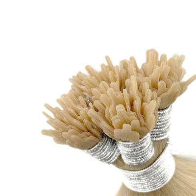 China 100% Remy Human Hair Keratin Y Tip Extensions 12-26 Inch 0.7-1g Strand Custom Colors for sale