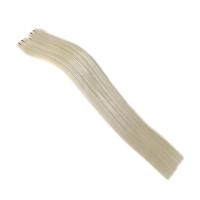 China Seamless Tape Hair Extensions 100 Remy Human Hair 40g to 60g Pack Custom Lengths for sale