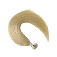 China 100% Remy Human Hair Pre Bonded Y Tip Keratin Hair Extensions 0.7g Strand 12-26 Inch for sale