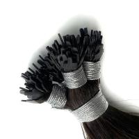 China 100% Remy Human Hair Pre Bonded Y Tip Keratin Hair Extensions 0.7g Strand 12-26 Inch for sale