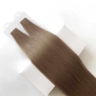 China Seamless Tape Hair Extensions 100% Human Hair Cuticle Aligned 40g 60g 12-30 Inch for sale
