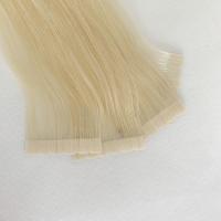 China Custom 3x0.8cm Mini Tape in Hair Extensions Brazilian Remy Human Hair 12-26 inch for sale