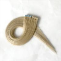 China Custom 3x0.8cm Mini Tape in Hair Extensions Brazilian Remy Human Hair 12-26 inch for sale