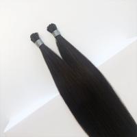 China 100 Remy Human Hair Double Drawn I Tip Hair Extensions 12 to 28 Inch 1g Strand for sale