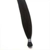 China 100 Remy Human Hair Double Drawn I Tip Hair Extensions 12 to 28 Inch 1g Strand for sale