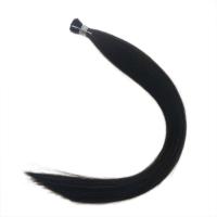 China 100 Remy Human Hair Double Drawn I Tip Hair Extensions 12 to 28 Inch 1g Strand for sale