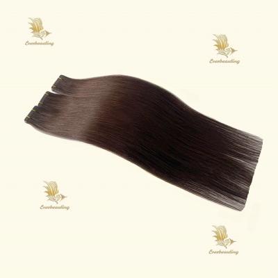 China 100 Remy Human Hair Tape in Hair Extensions 18 Months Life 40g 60g Thick Ends Custom Colors for sale
