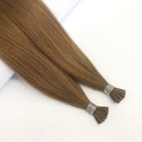 China Peruvian Remy Human Hair I Tip Extensions Double Drawn Cuticle Aligned 12-28 Inch for sale