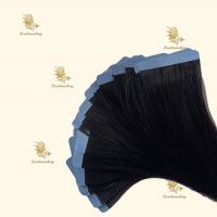 China 100% Remy Human Hair Tape in Hair Extensions 18 Inch 40g Multi Color Options for sale