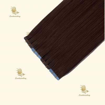 China 100% Remy Human Hair Tape in Hair Extensions Dark Brown 40g 60g 12-30 Inch for sale