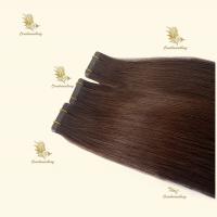 China 100% Remy Human Hair Tape in Hair Extensions Dark Brown 40g 60g 12-30 Inch for sale