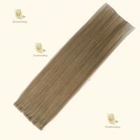 China Russian Tape in Hair Extensions 100% Remy Human Hair 18 Month Lifespan No Tangle 40g 60g for sale