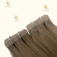 China Russian Tape in Hair Extensions 100% Remy Human Hair 18 Month Lifespan No Tangle 40g 60g for sale