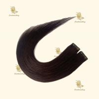 China 20 Inch Double Drawn Remy Human Hair Tape in Hair Extensions 40g per Pack for Salons for sale