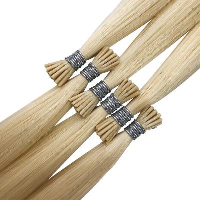 China Double Drawn Remy Keratin I Tip Hair Extensions 100g Set 12-28 Inch Micro Links for sale