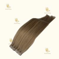 China 100% Remy Human Hair Tape In Extensions 40-60g Pack 12-30 Inch Double Drawn for sale