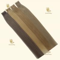 China 100% Remy Human Hair Tape In Extensions 40-60g Pack 12-30 Inch Double Drawn for sale
