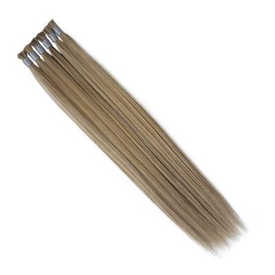 China Wholesale Russian Double Drawn I Tip Hair Extensions 100% Remy Human Hair 12-28 Inch 0.7g Strand for sale