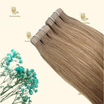 China 100 Remy Human Hair Tape In Extensions Double Drawn 40g 60g 12 30 Inch Natural Smooth for sale