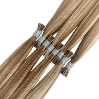 China 100 Remy Human Hair I Tip Keratin Extensions 1g Strand Double Drawn 12-28 Inch for sale