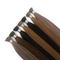 China 100 Remy Human Hair I Tip Keratin Extensions 1g Strand Double Drawn 12-28 Inch for sale