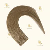 China 100% Remy Human Hair Tape in Hair Extensions 40g 60g 12 to 30 Inch Long Straight for sale