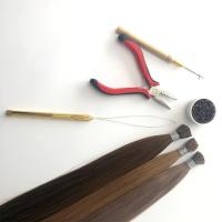 China 100% Remy Human Hair Keratin I Tip Hair Extensions 12-28 Inch 0.7g Strand for sale
