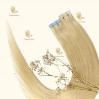 China 100 Remy Human Hair Tape in Hair Extensions 20 Inch Long Blonde Double Sided Tape for sale
