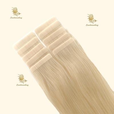 China Raw Blonde Remy Human Hair Tape Hair Extensions 50cm 40g per Pack Strong USA Tape for sale