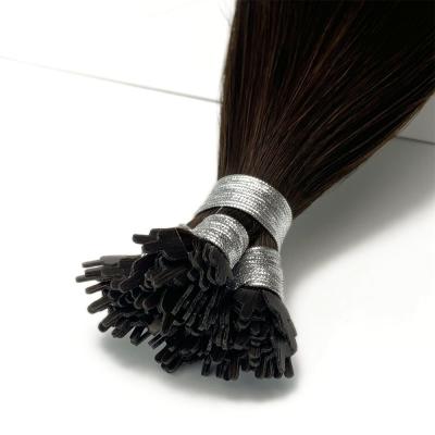 China 100% Remy Unprocessed Human Hair Y Tip Extensions Straight 12-26 Inch 0.7-1g Strand for sale