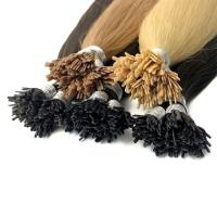 China Russian Nano Stick Y Tip Human Hair Extensions 100 Percent Remy Double Drawn 12 to 26 Inch for sale