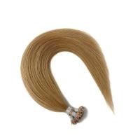 China Russian Pre Bonded Y Tip Human Hair Extensions 0.7g Strand Double Drawn 12-26 Inch for sale