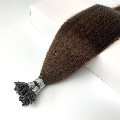 China Y Tip Keratin Hair Extensions 100% Remy Human Hair 12-28 Inch Jet Black Natural Color for sale