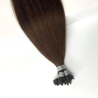 China Y Tip Keratin Hair Extensions 100% Remy Human Hair 12-28 Inch Jet Black Natural Color for sale