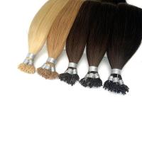 China 100% Remy Human Hair Y-Tip Extensions 0.7g Strand 12-26 Inch Straight for sale