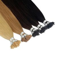 China 100% Remy Human Hair Y-Tip Extensions 0.7g Strand 12-26 Inch Straight for sale