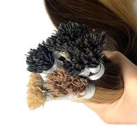 China 100% Remy Human Hair Y-Tip Extensions 0.7g Strand 12-26 Inch Straight for sale