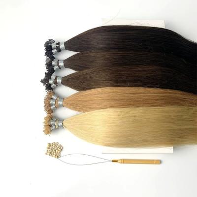 China 100% Remy Human Hair Keratin Y Tip Hair Extensions 12-26 Inch 0.7g Strand for sale
