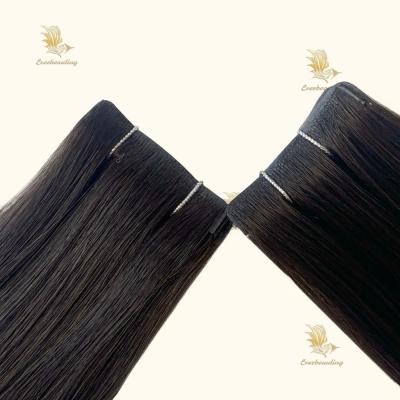 China 100% Remy Human Hair Invisible Tape Hair Extensions 4cm x 0.8cm No Shedding High Quality for sale