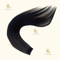 China 100% Remy Human Hair Invisible Tape Hair Extensions 4cm x 0.8cm No Shedding High Quality for sale