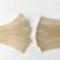 China 100% Remy Human Hair Invisible Tape Hair Extensions Cuticle Aligned 40g 50g 12-26 Inch for sale